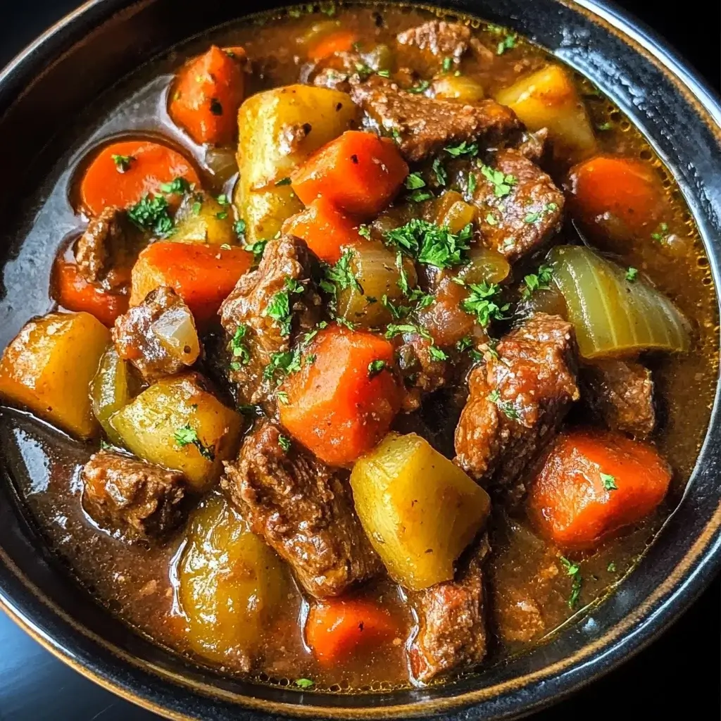 Hearty Beef & Vegetable Stew – OurKitchenRecipe.com