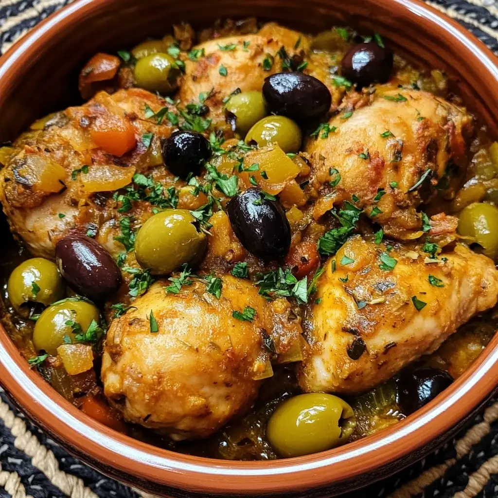Chicken and Olive Tagine – OurKitchenRecipe.com