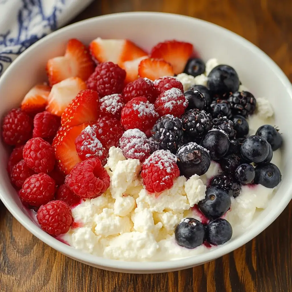Cottage Cheese with Berries – OurKitchenRecipe.com