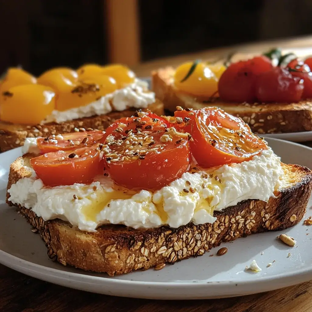 Whole Grain Toast with Ricotta – OurKitchenRecipe.com