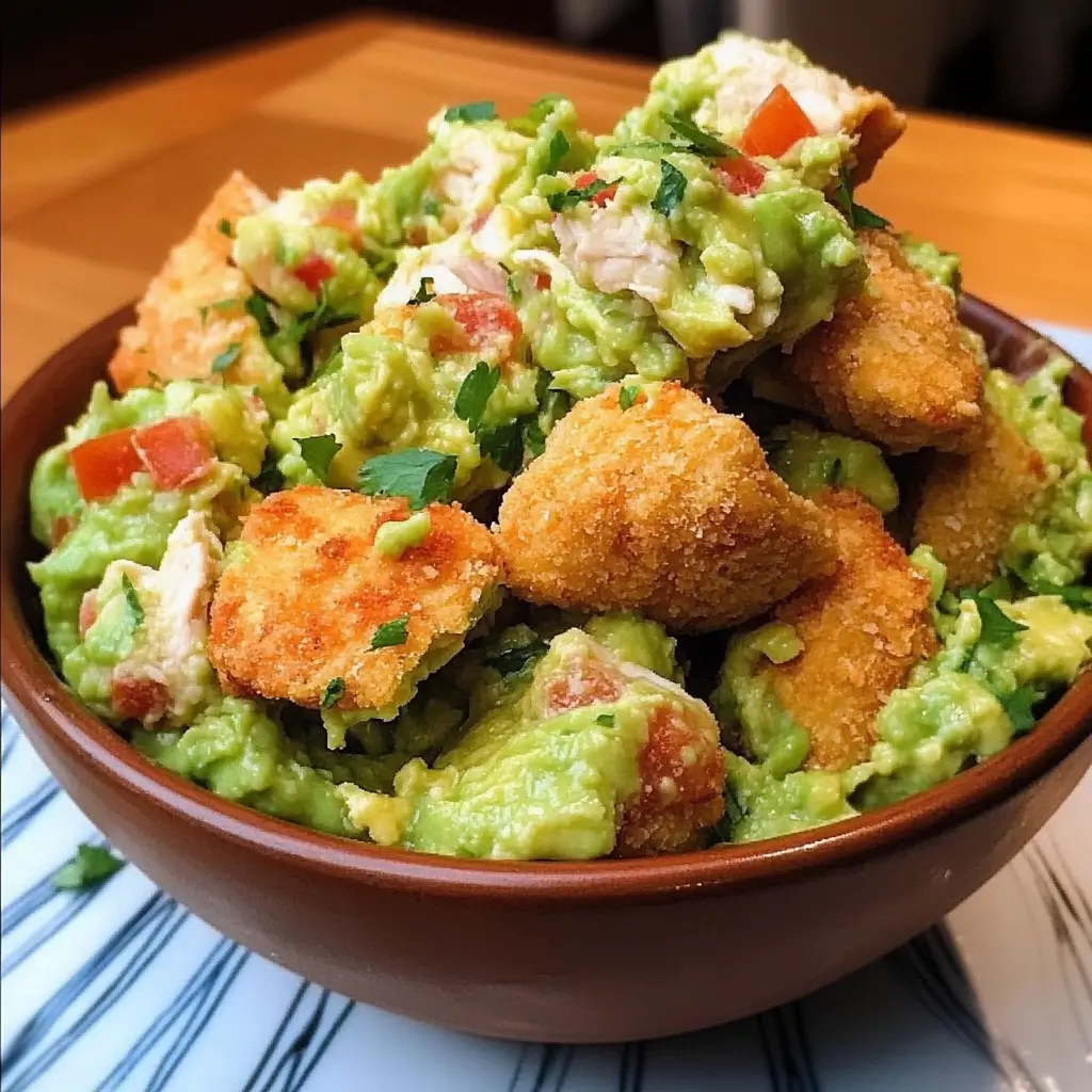Chicken Guacamole Scoops – OurKitchenRecipe.com