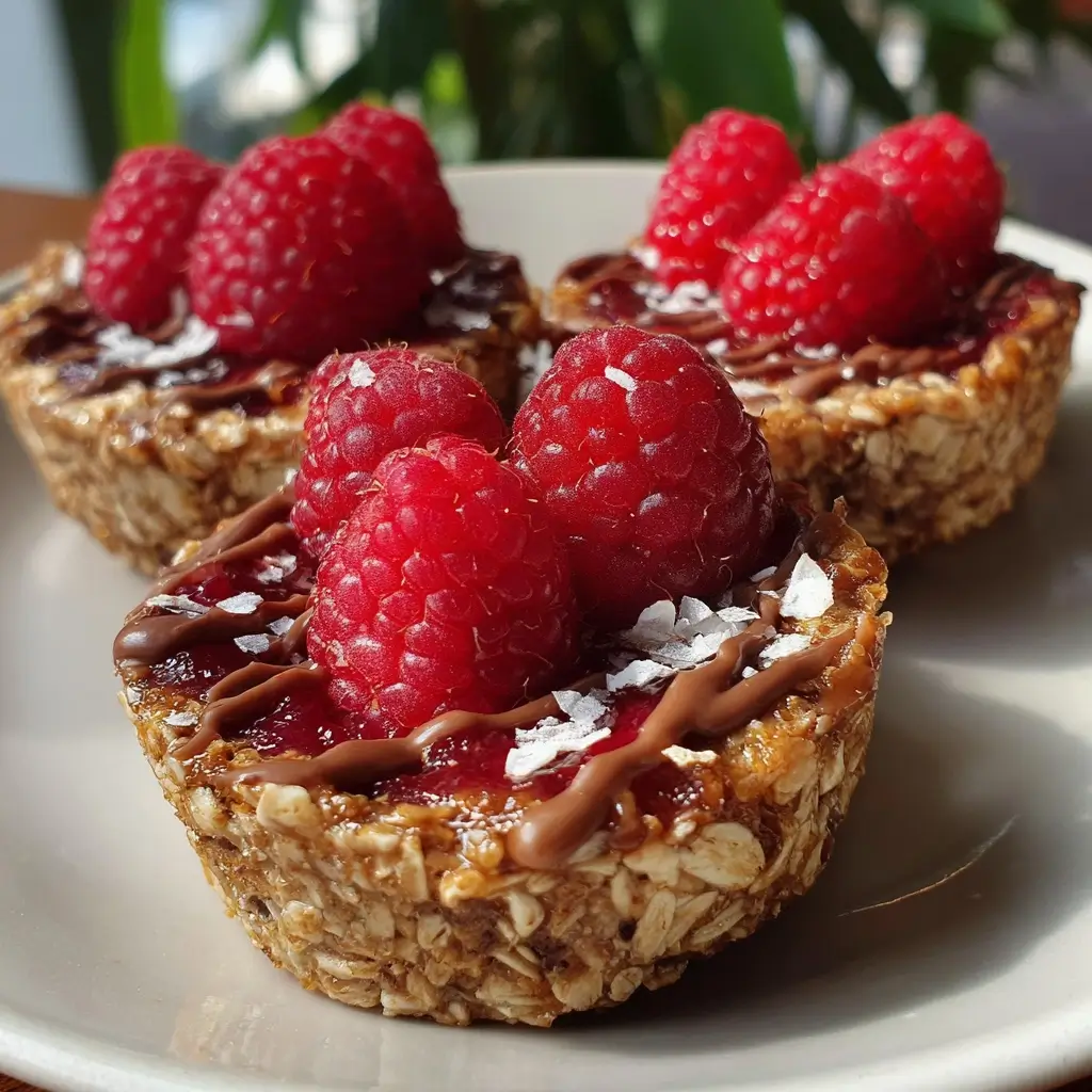 Quick Raspberry Oat Cups – OurKitchenRecipe.com