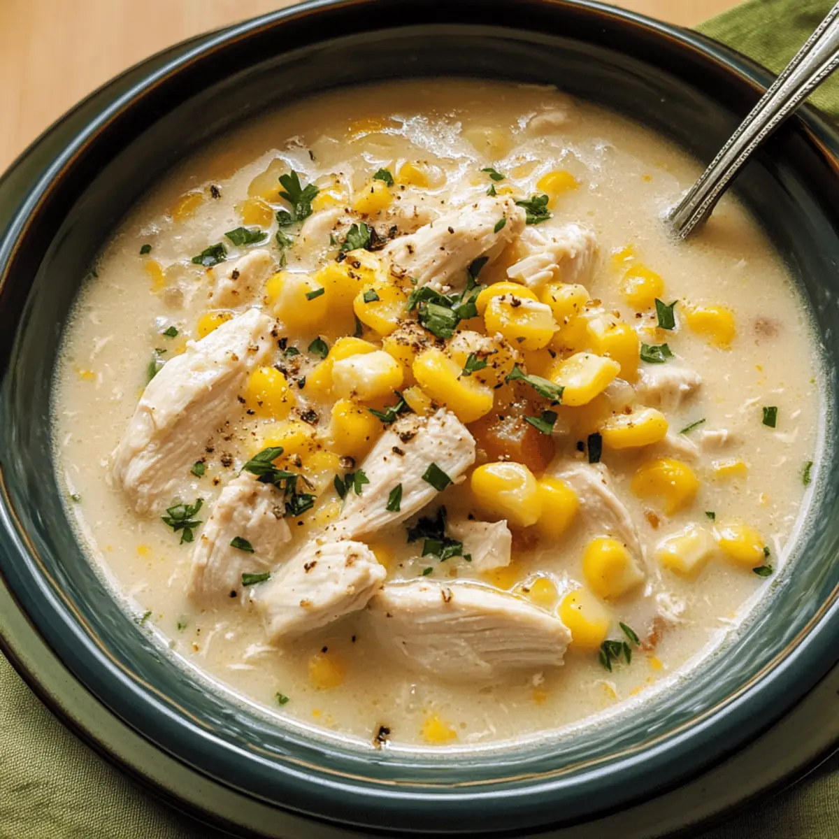 Creamy Chicken and Corn Chowder: The Ultimate Cozy Comfort Bowl