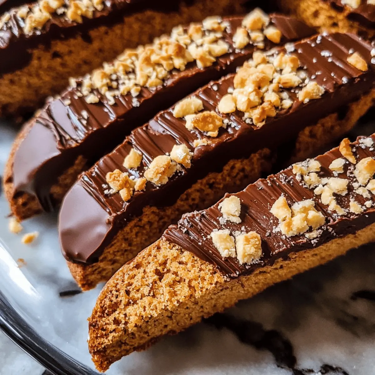 Ultimate Easy Chocolate Dipped Biscotti – Delicious Treats