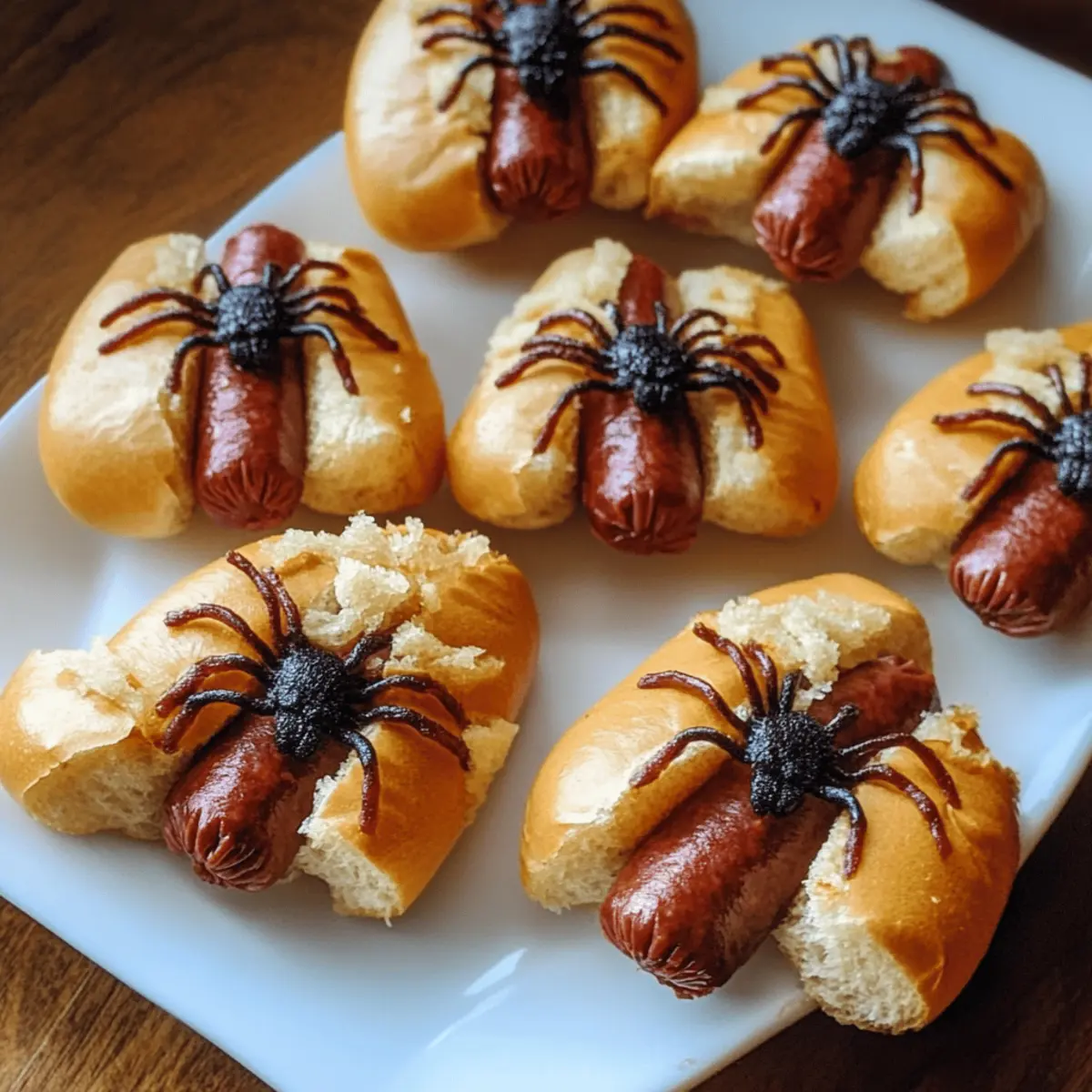 Easy Halloween Hot Dog Spiders: Irresistible Delicious Treat