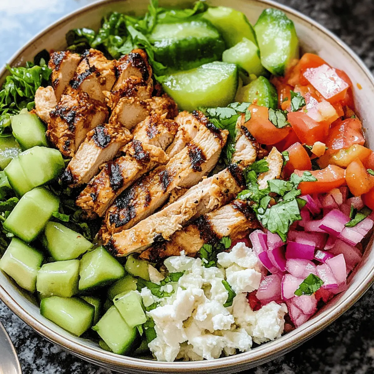 Ultimate Healthy Chicken Shawarma Bowl: Juicy, Delicious & Easy