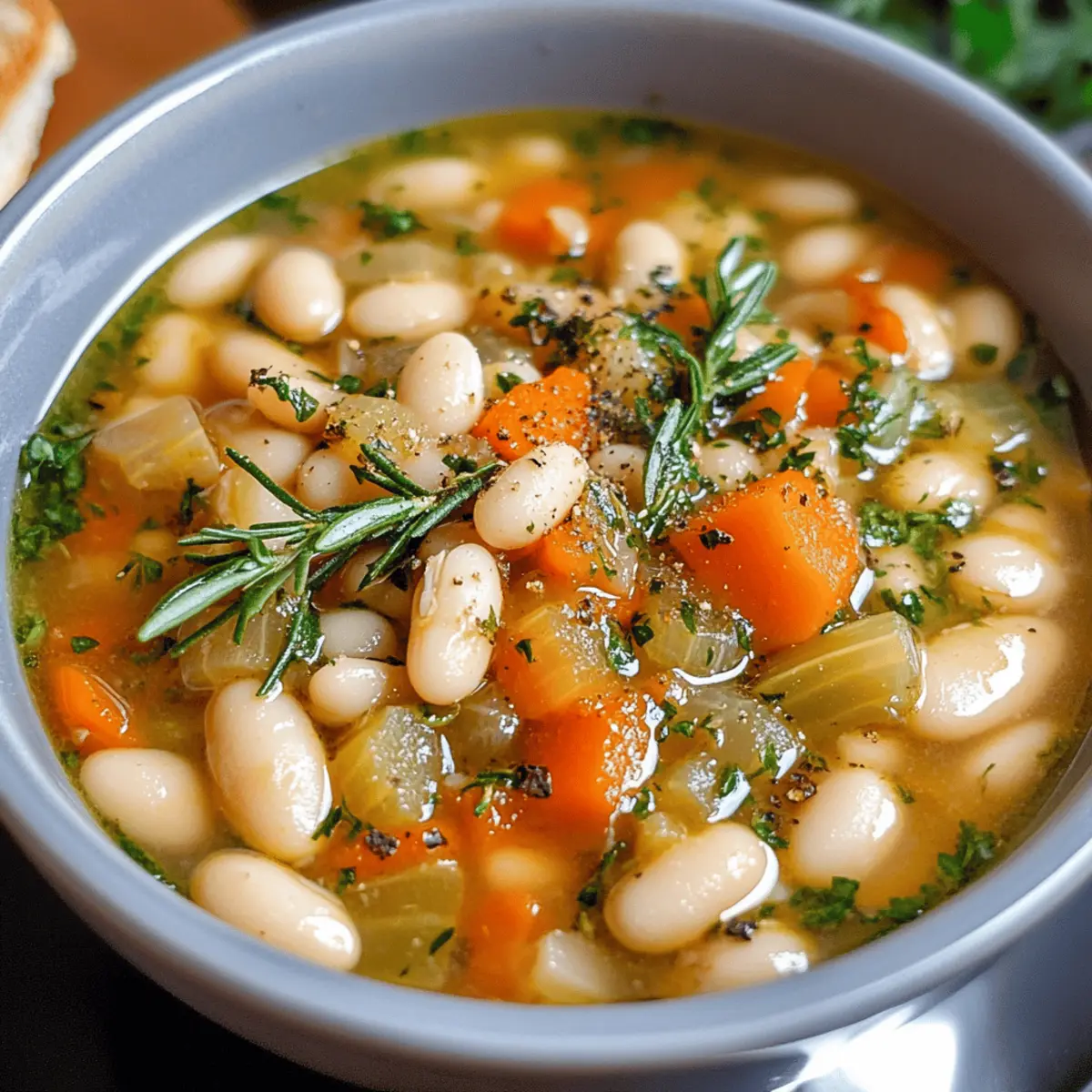 Easy Creamy Mediterranean White Bean Stew That Warms Your Soul
