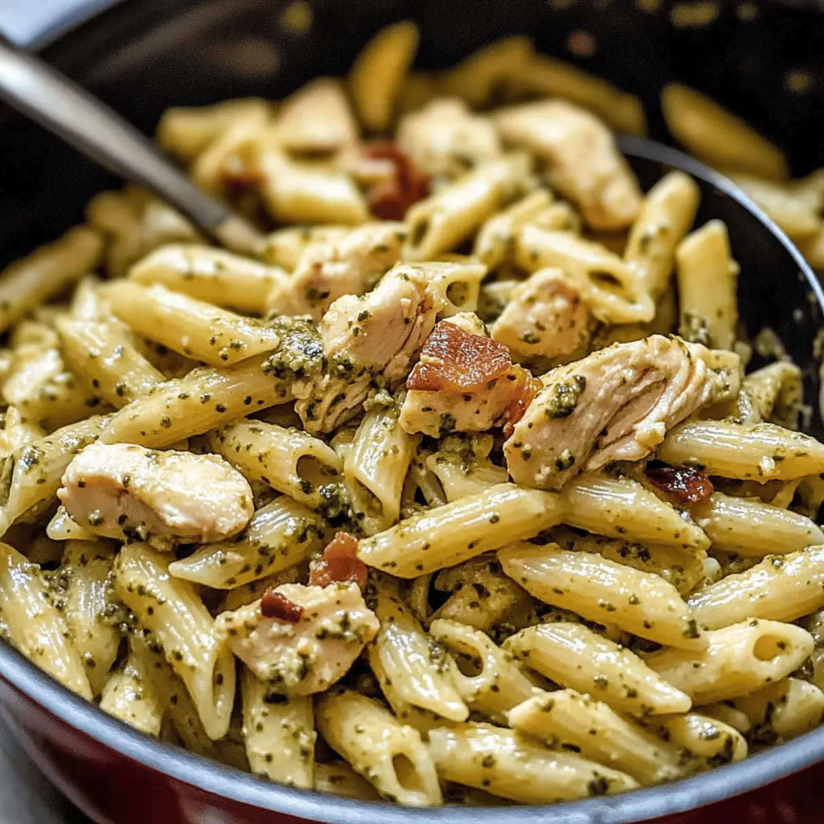 Ultimate One-Pot Pesto Chicken Pasta – Creamy Comfort Dinner