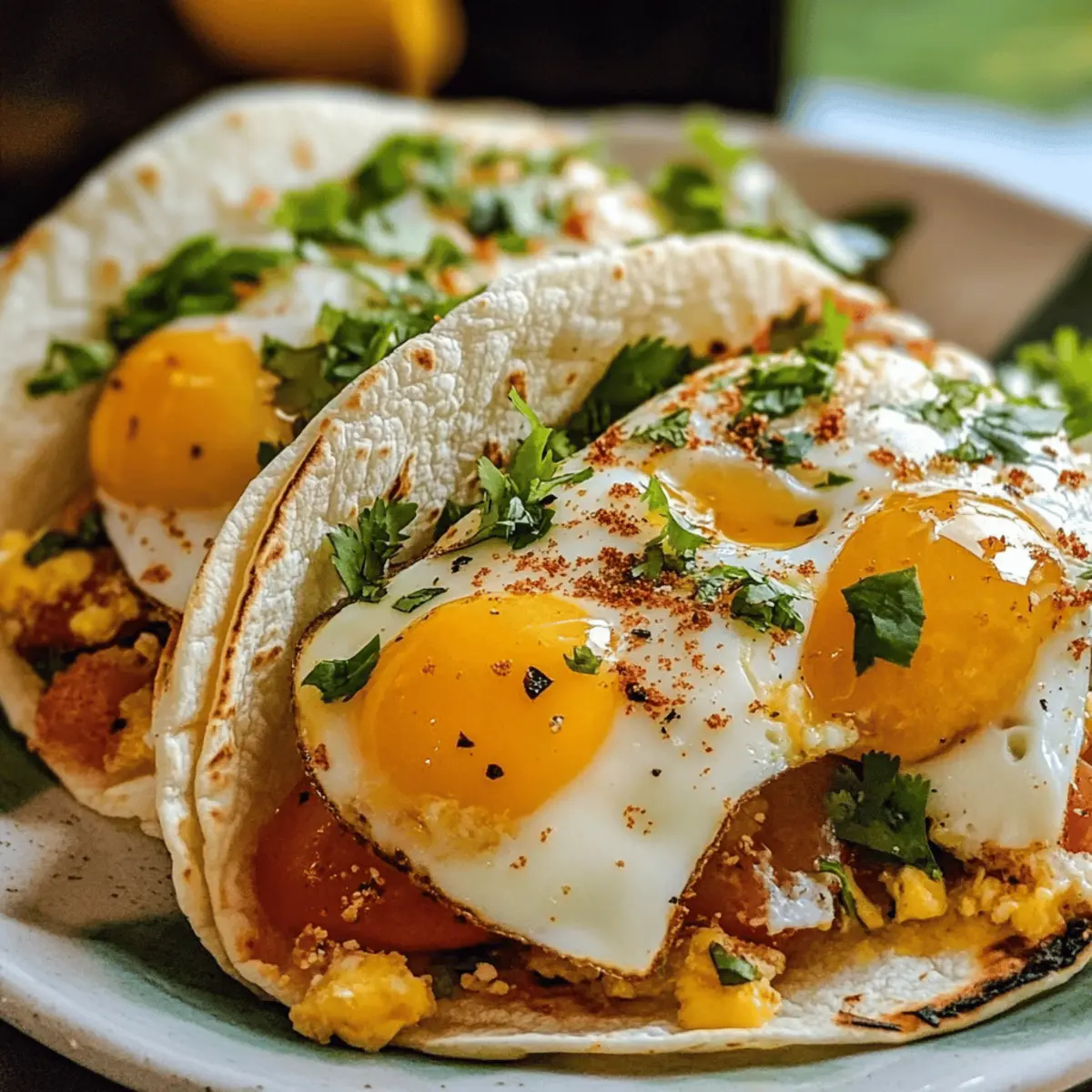 Easy Breakfast Egg Tacos Recipe – Irresistible Crispy Delicious