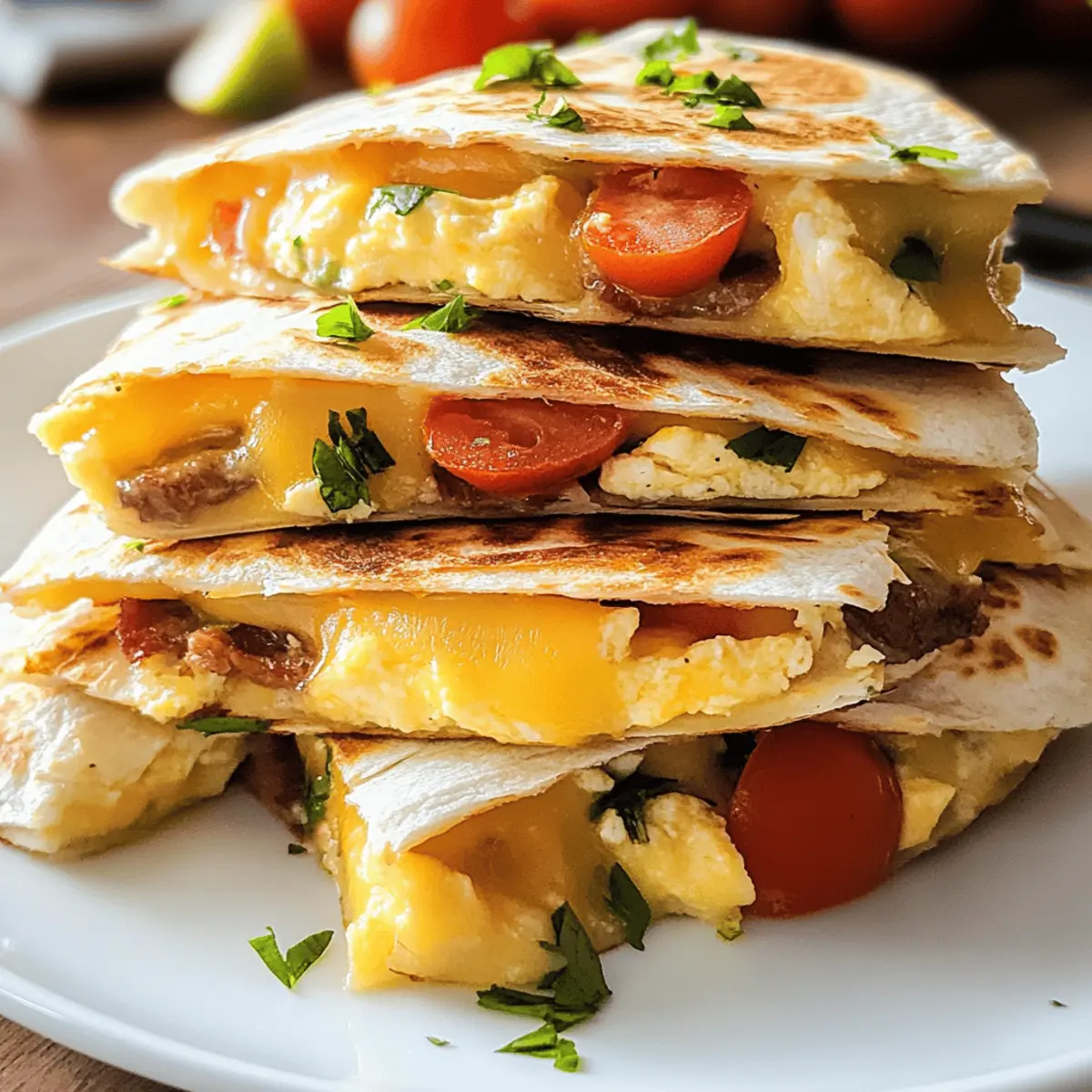 Ultimate Easy Simple Breakfast Quesadillas for Glorious Mornings