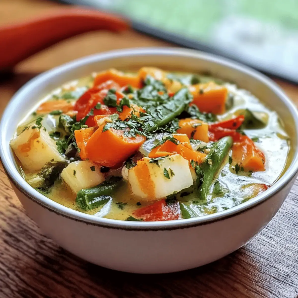 Easy Vegetable Coconut Stew That Warms Your Soul in Minutes