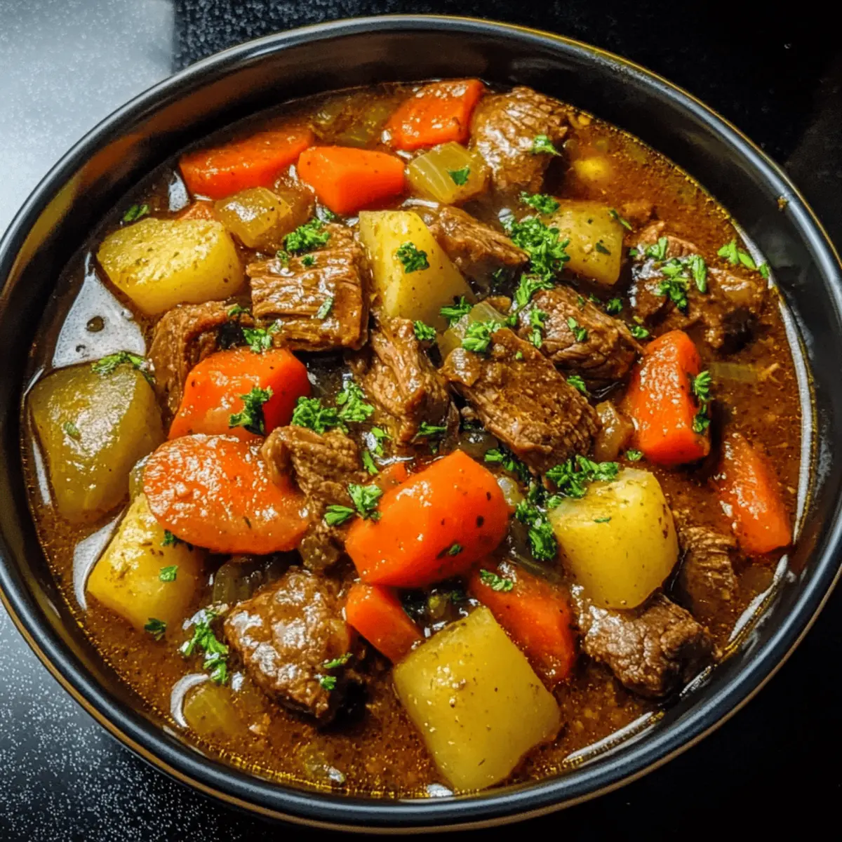 Irresistible Hearty Beef and Vegetable Stew to Warm Your Soul