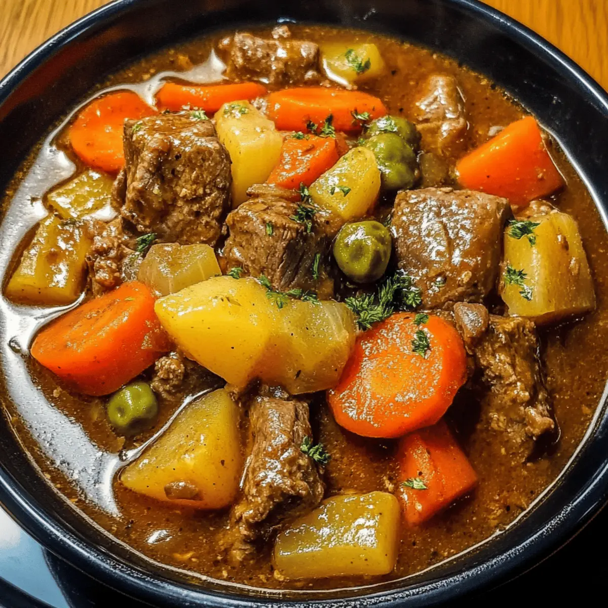 Irresistible Hearty Beef and Vegetable Stew to Warm Your Soul