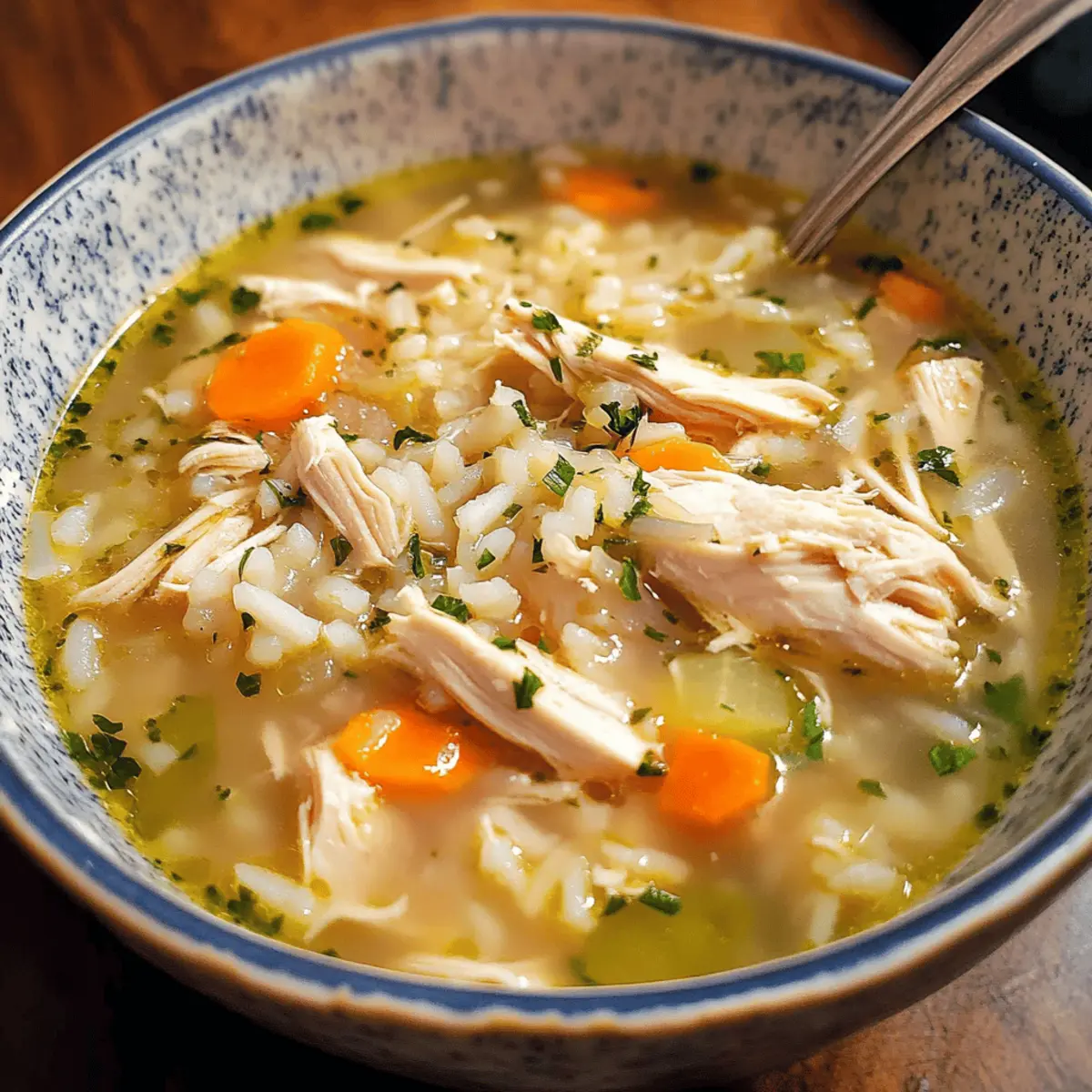 Ultimate Comforting Creamy Homemade Chicken and Rice Soup