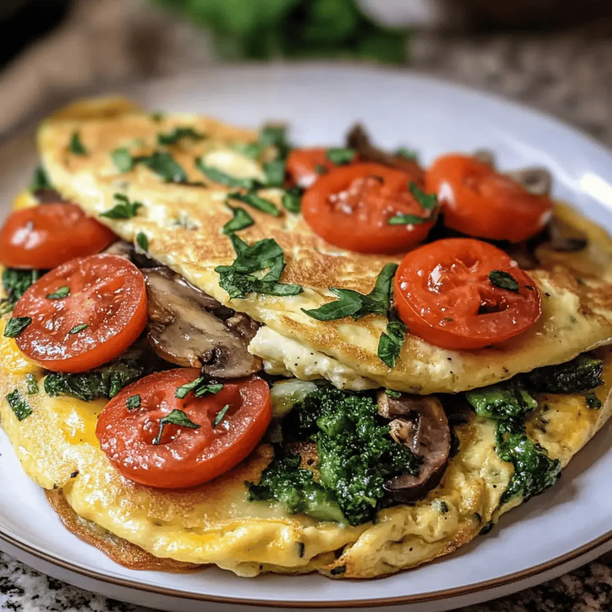 Easy Savory Veggie Omelet Recipe for a Delicious Morning