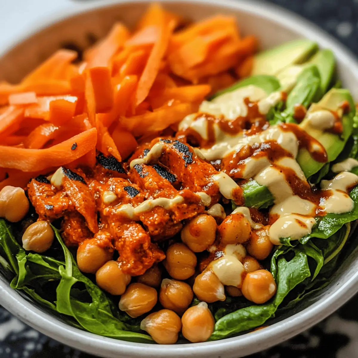 Easy Spicy Chickpea Buddha Bowl: Delicious, Crispy & Bold