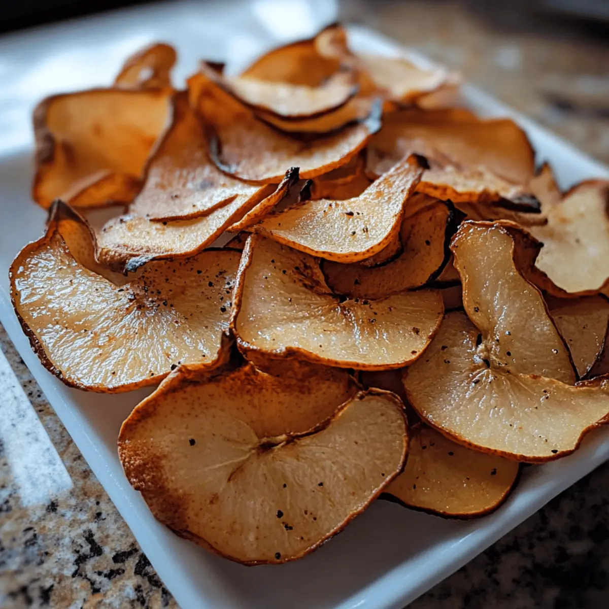 Easy Baked Pear Chips Recipe for Crispy Delicious Homemade Snacks