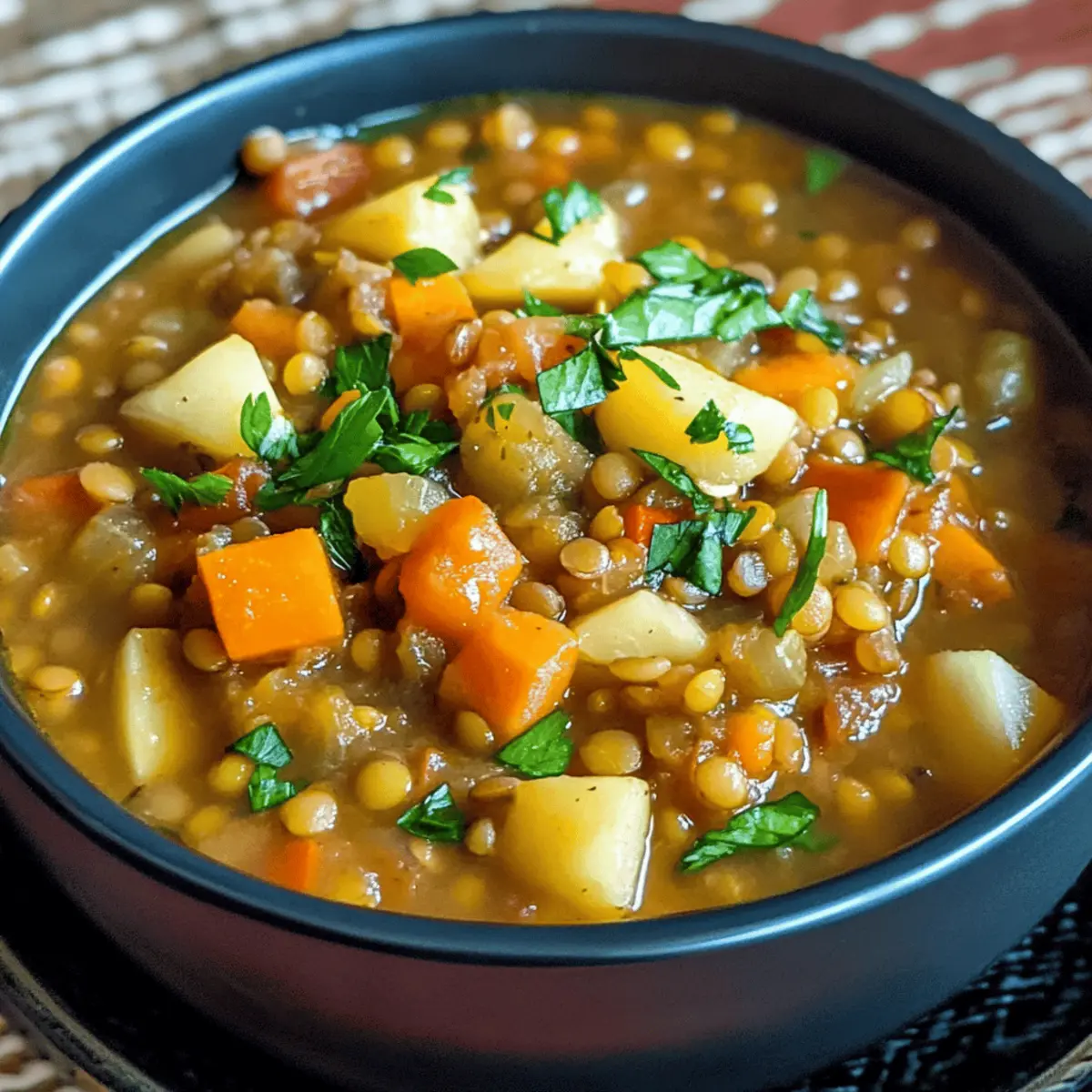 Ultimate Vegetable Lentil Stew Recipe: Cozy, Flavorful & Easy