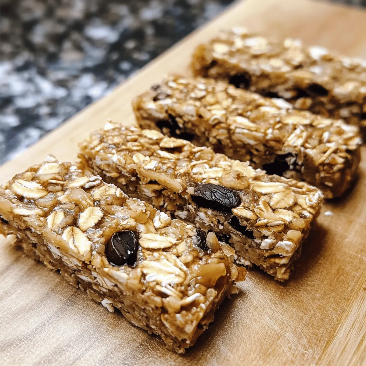 Easy Chewy No-Bake Oat Energy Bars for Quick, Healthy Boosts