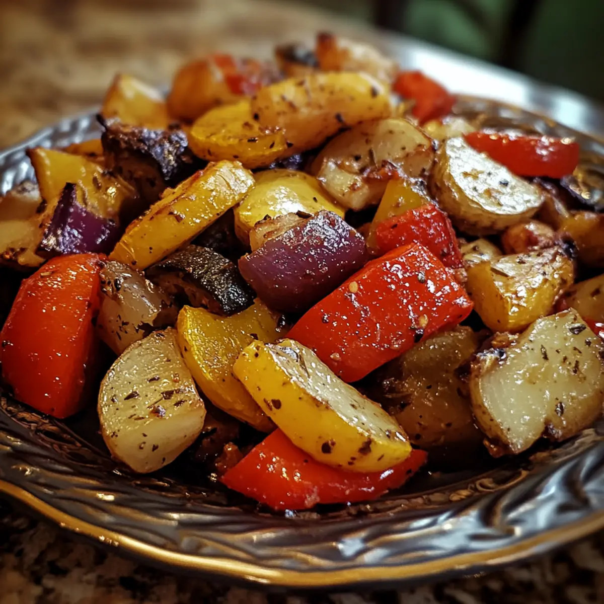 Ultimate Delicious Crispy Honey Roasted Vegetable Medley